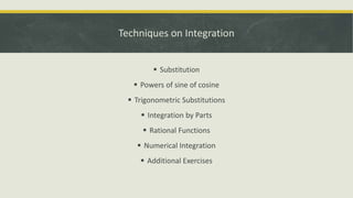 Basic rules of integration, important rules of integration | PPTX ...