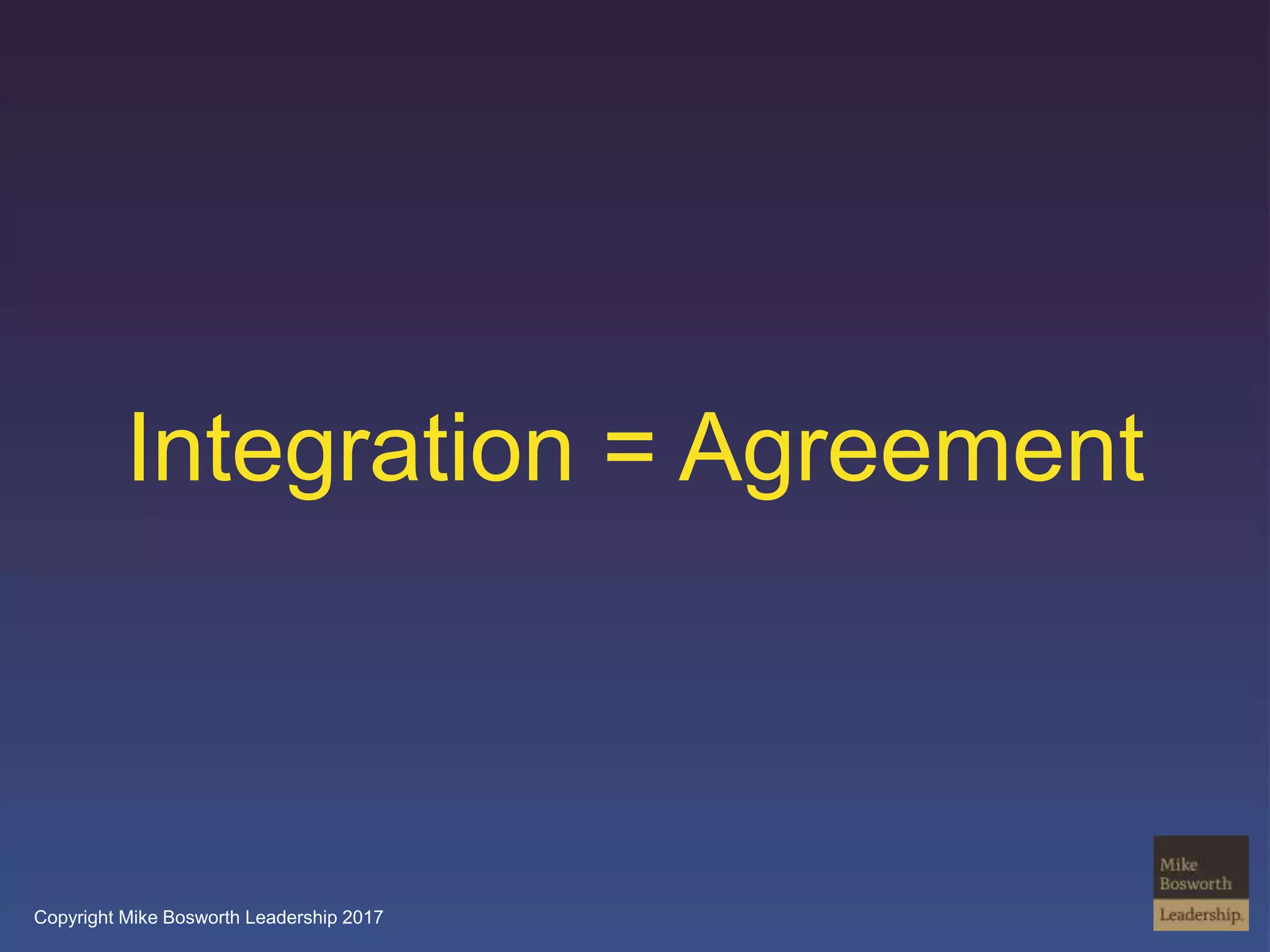 Integration Agreement | PPTX