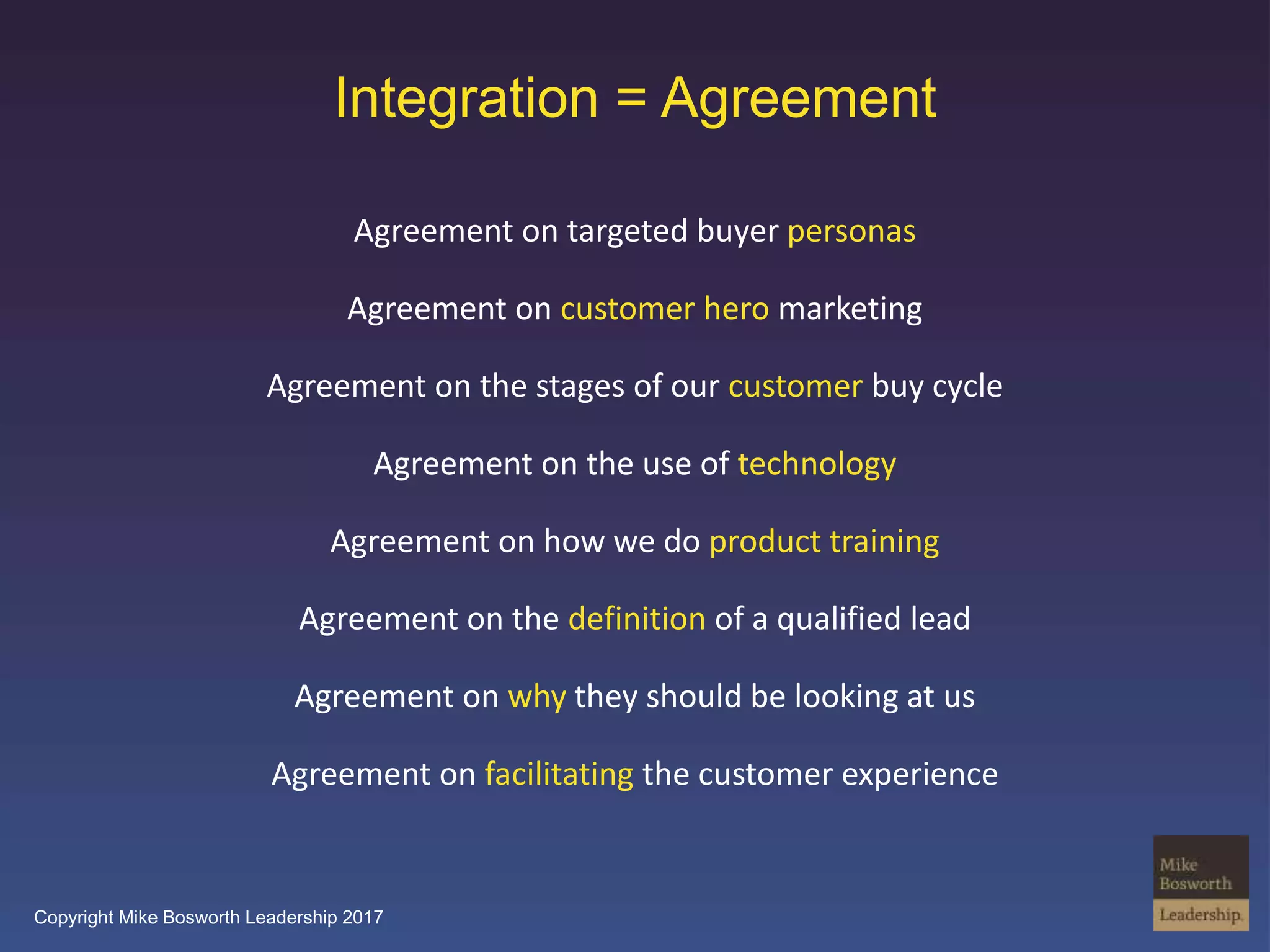 Integration Agreement | PPTX