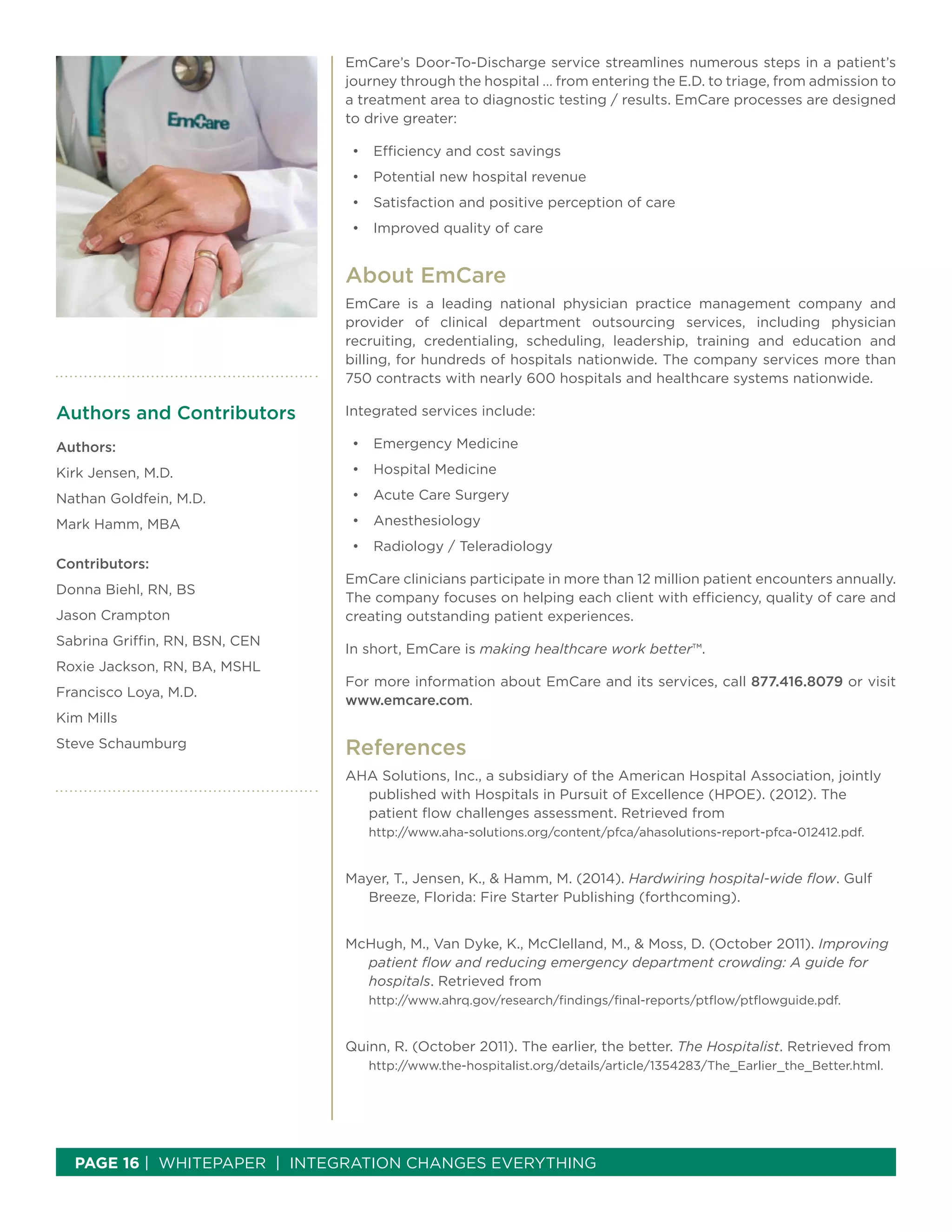 Integration Changes Everything: Communication, Collaboration, Patient ...