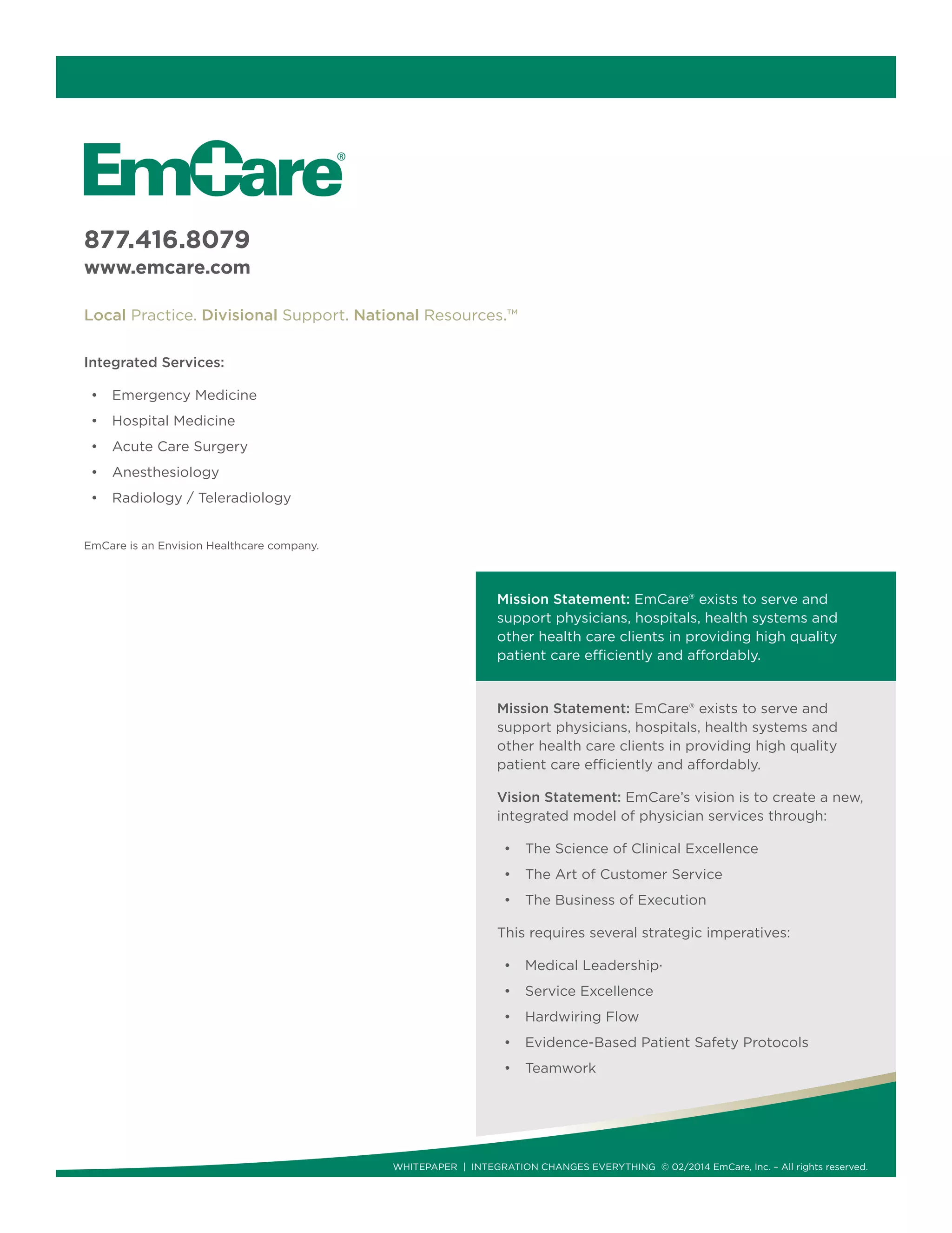 Integration Changes Everything: Communication, Collaboration, Patient ...