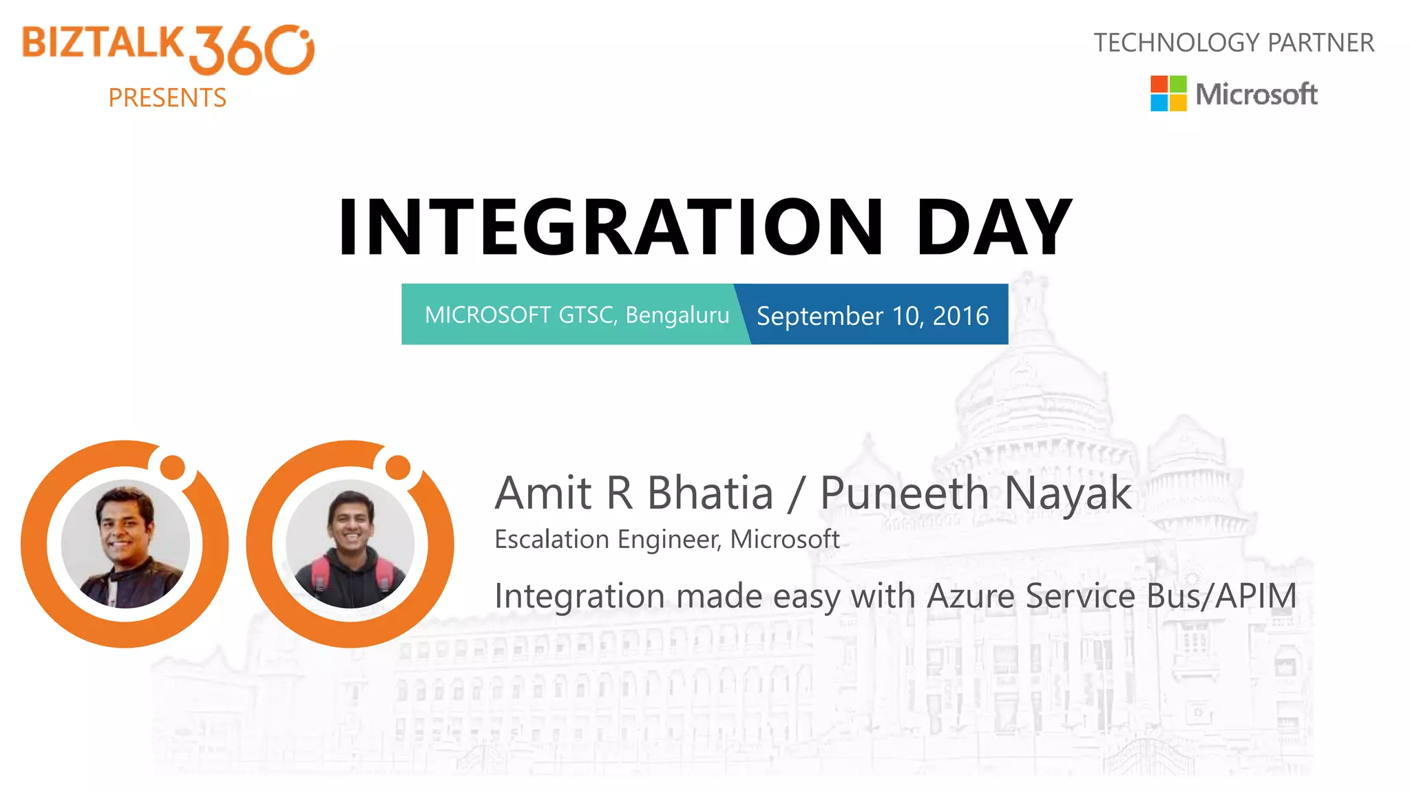 Integration made easy with Azure Service Bus and APIM | PPTX