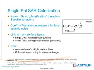 Integration of Colorized Single-Pol SAR Data Into Optical Image Mosaics.ppt