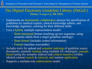 Integration Of Declarative and Procedural Knowledge for The Management ...