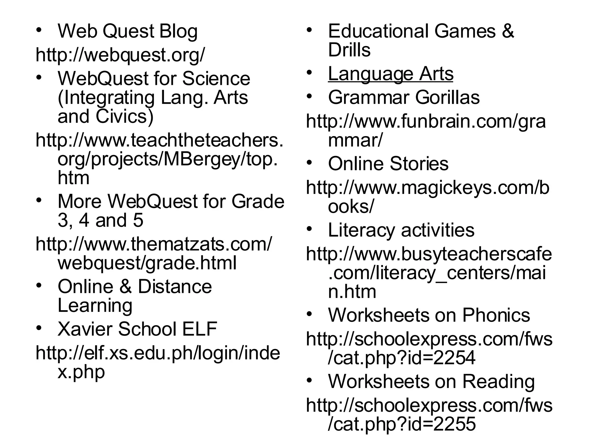 Integration of ICT & Reading Comprehension | PPT