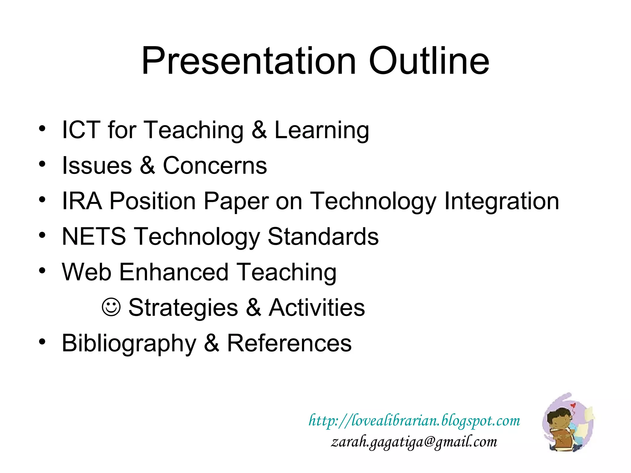 Integration of ICT & Reading Comprehension | PPT
