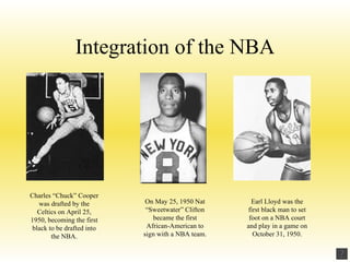 Integration of the NBA | PPT