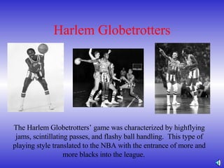 Integration of the NBA | PPT