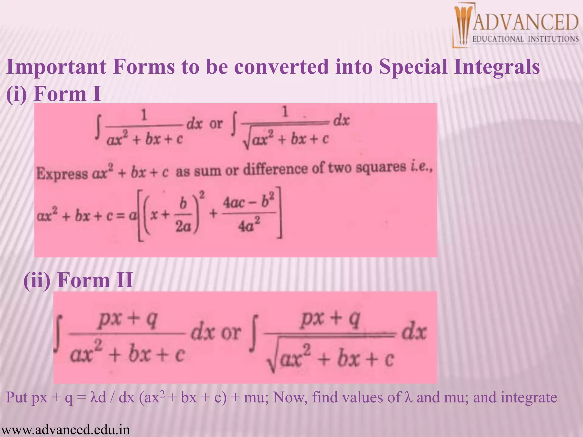 Integration presentation | PPTX