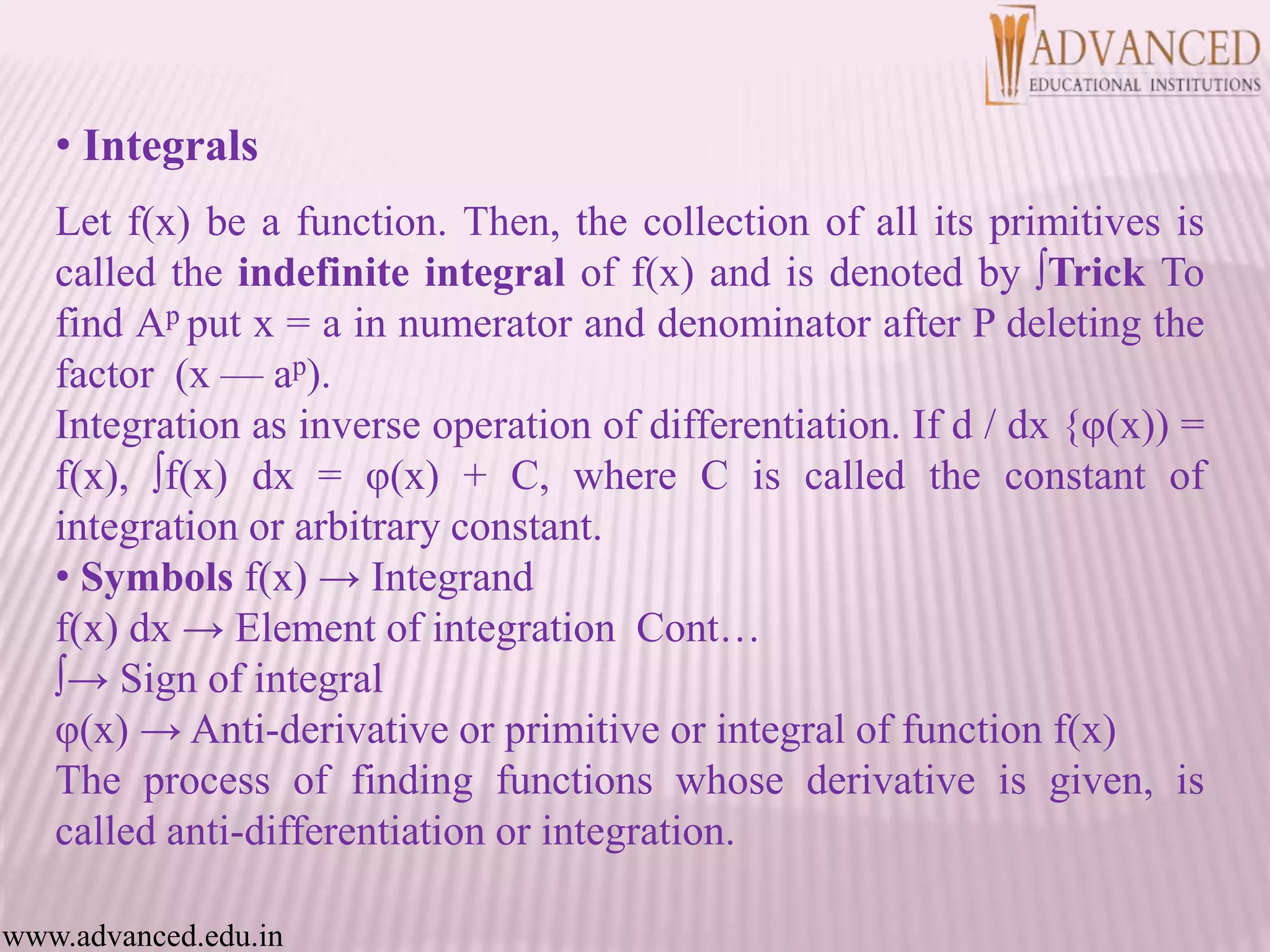 Integration presentation | PPTX