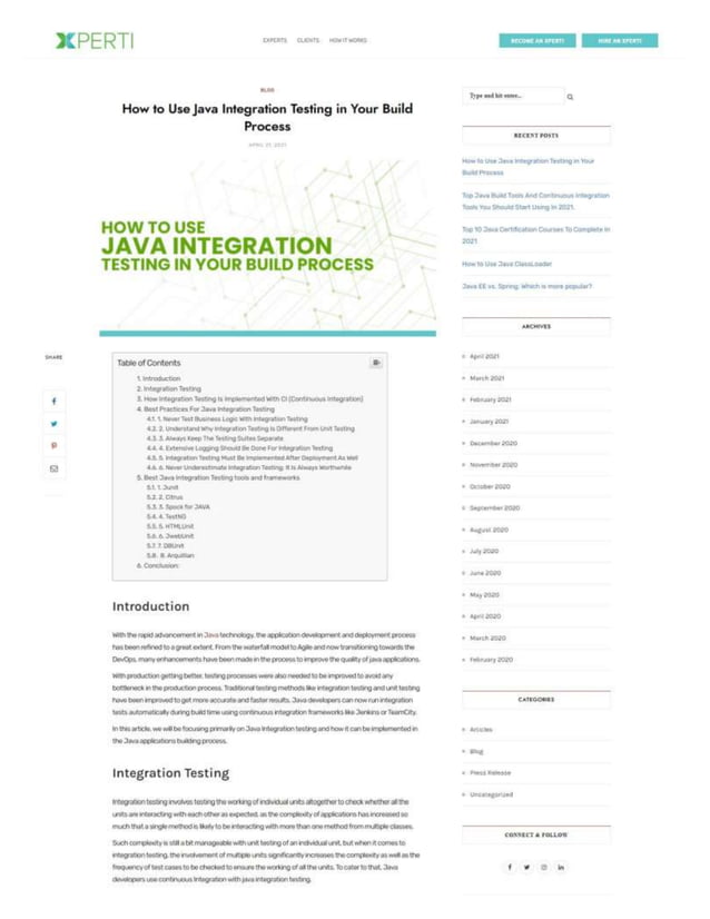 How to Use Java Integration Testing in Your Build Process | PPTX