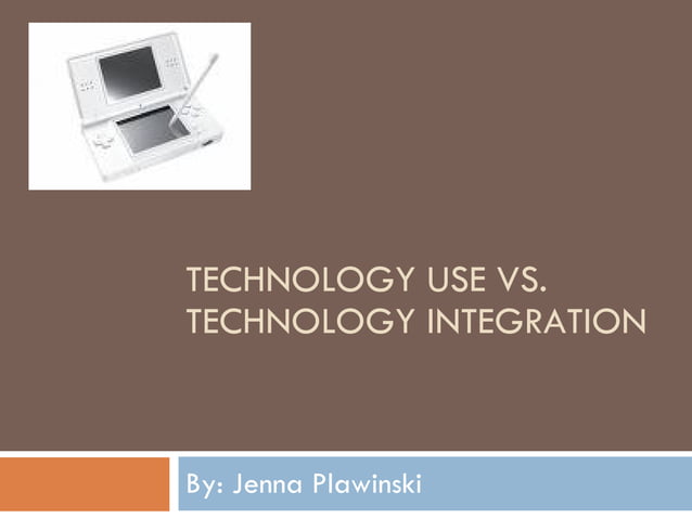 Integration Vs. Use | PPT