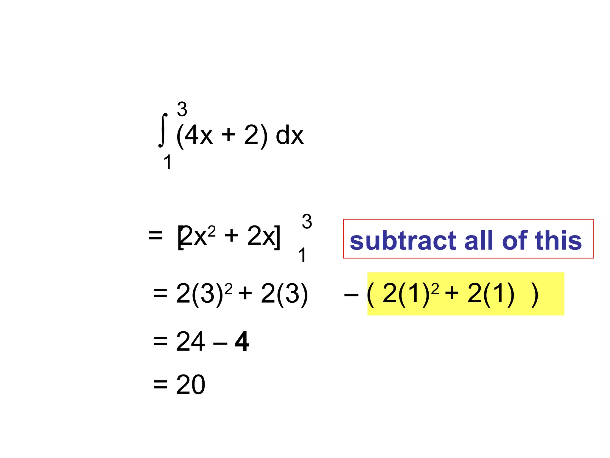 Integration with limits | PPT