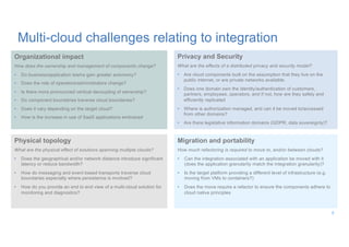 Multi-cloud integration architecture | PPT