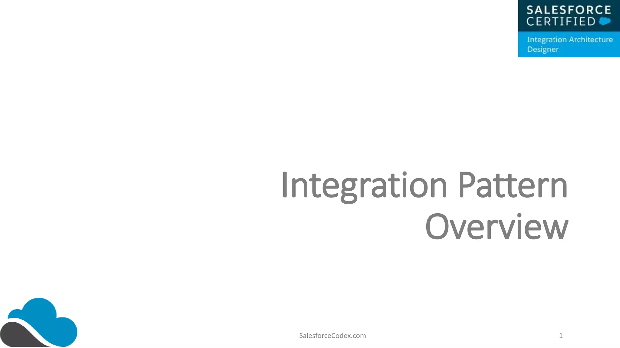 Salesforce Integration Pattern Overview Pptx Operating Systems