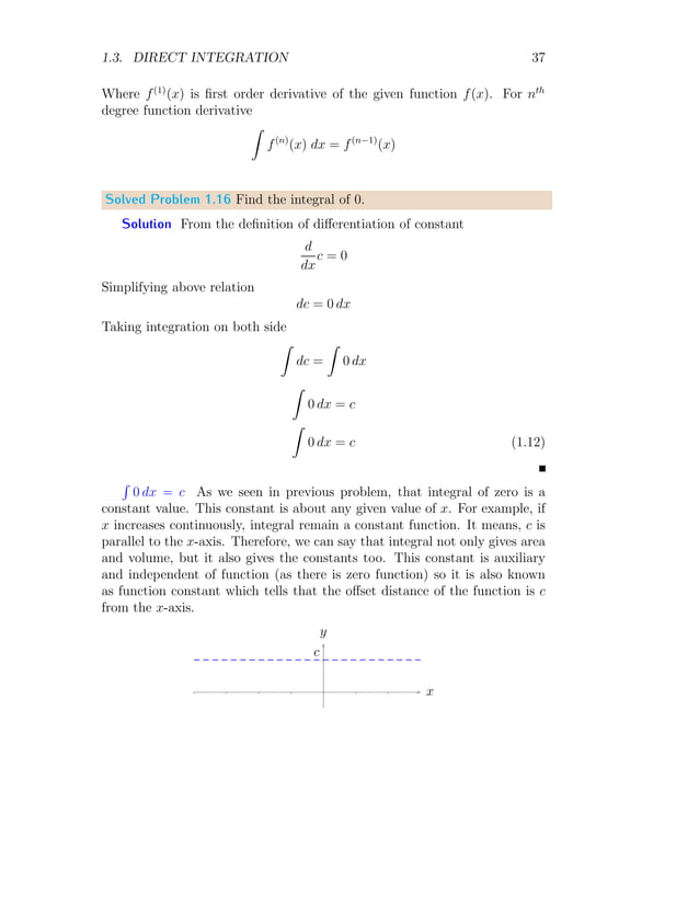 Principle of Integration - Basic Introduction - by Arun Umrao | PDF
