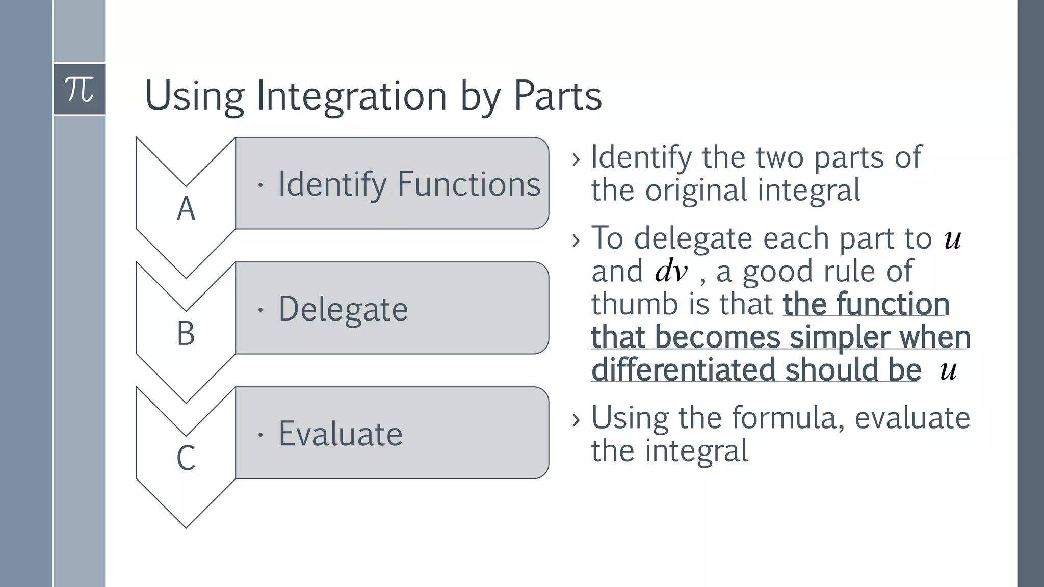 Integration By Parts | PPTX