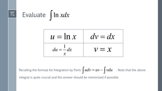 Integration By Parts | PPTX