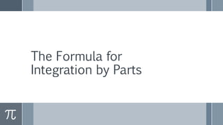 Integration By Parts | PPTX