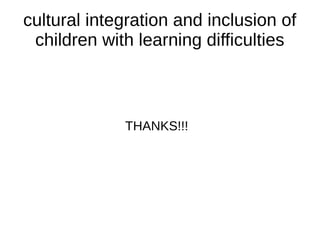 Integration cultural ii | ODP