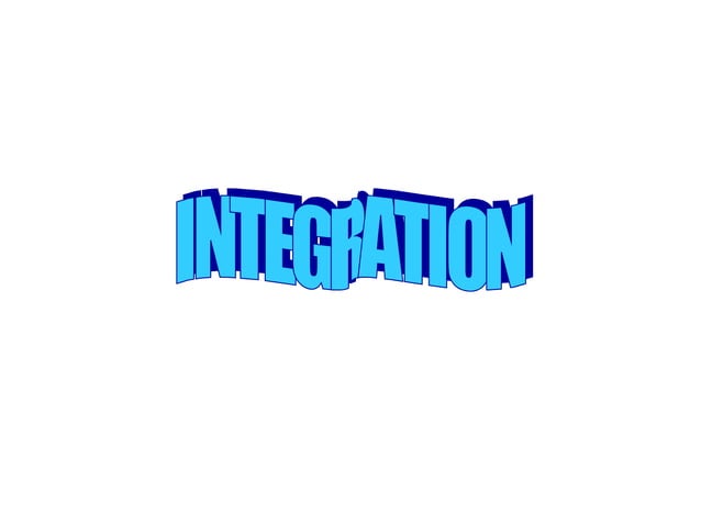 Integration flashcards | PPT
