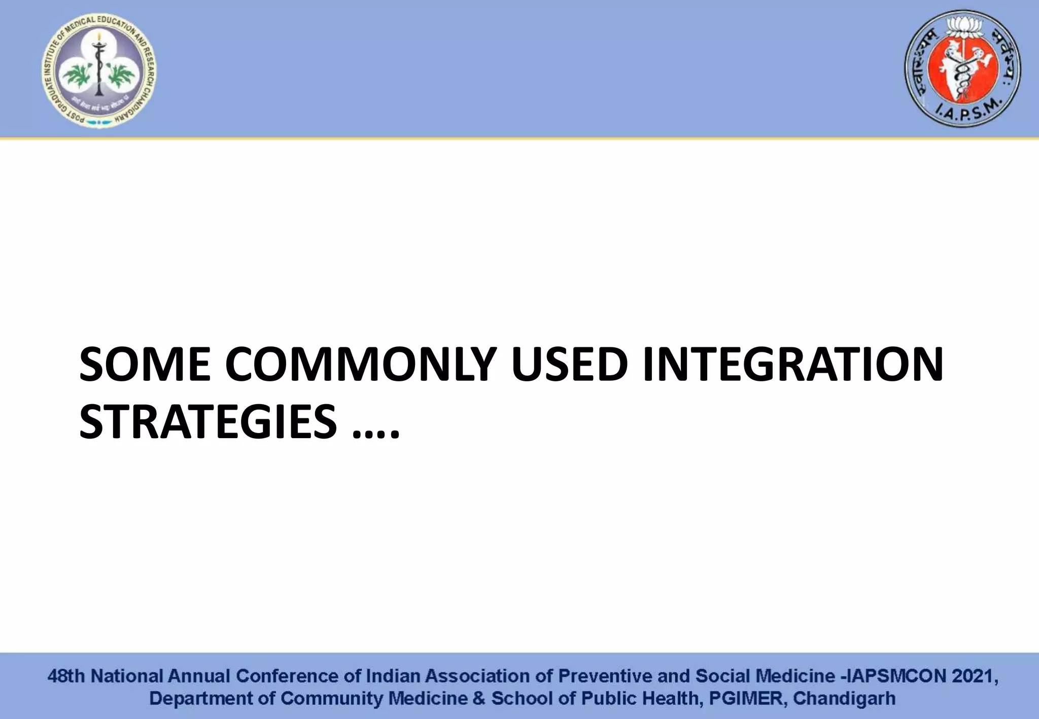 Integration in Competency based medical education | PPT