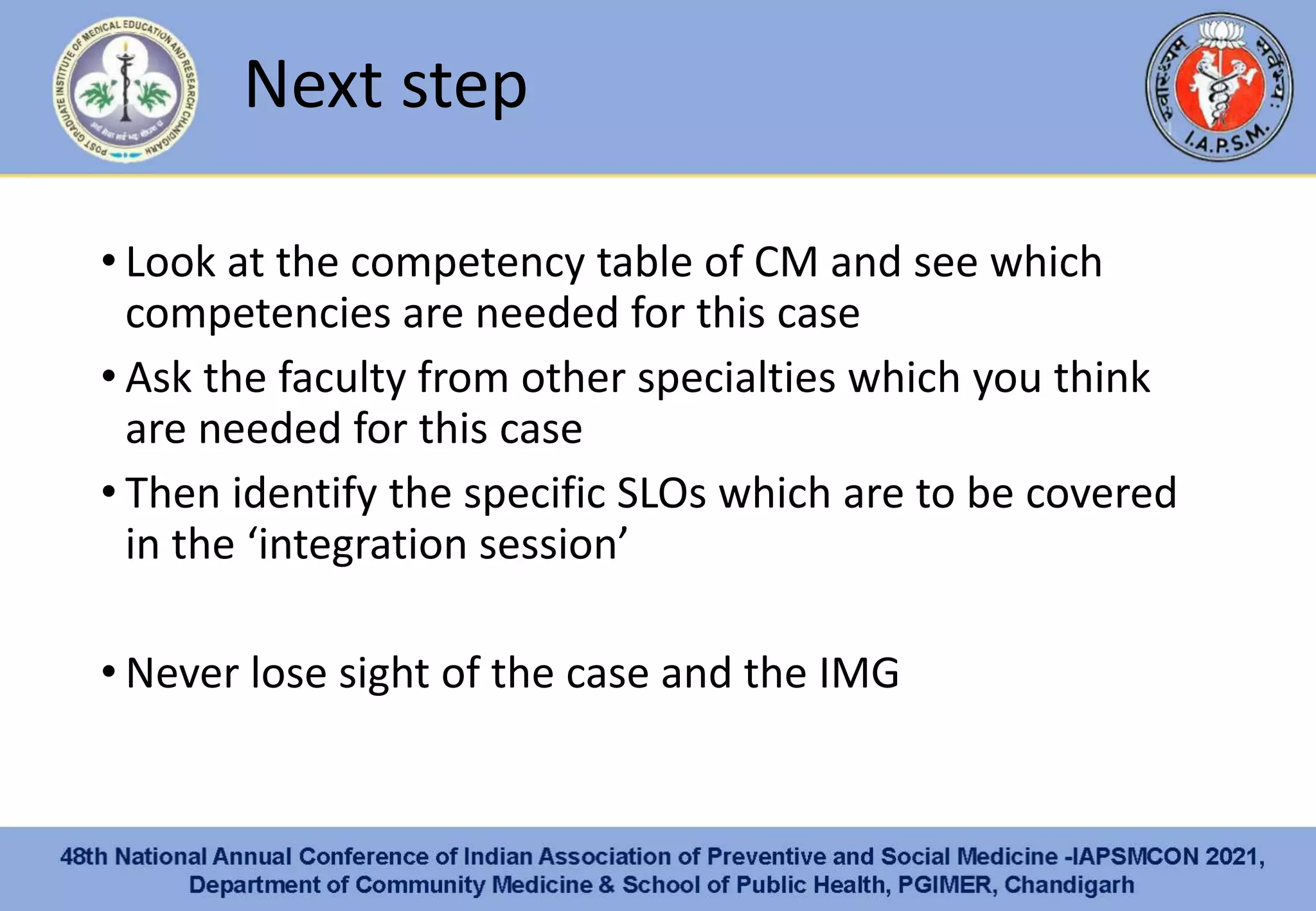 Integration in Competency based medical education | PPT