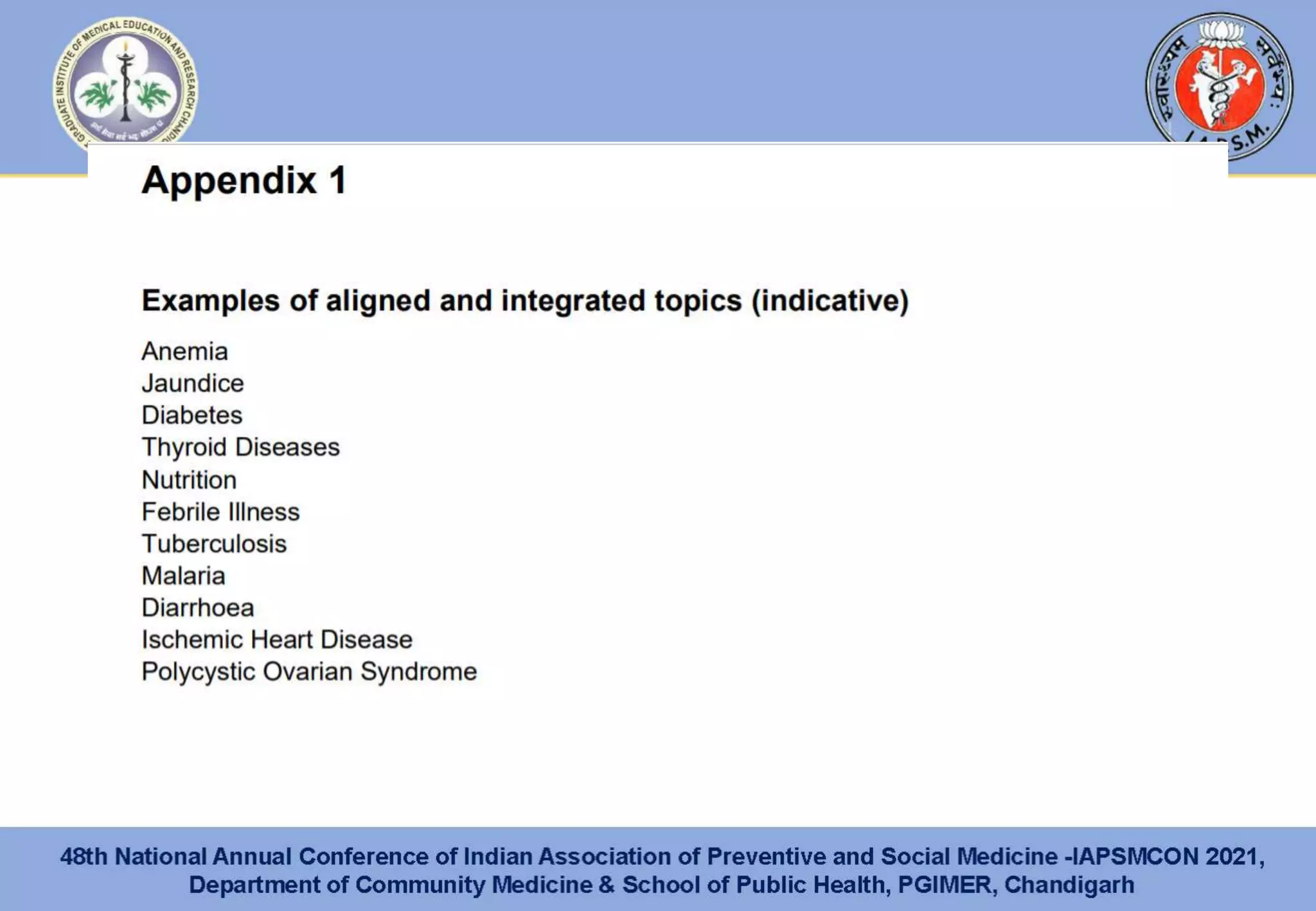 Integration in Competency based medical education | PPT