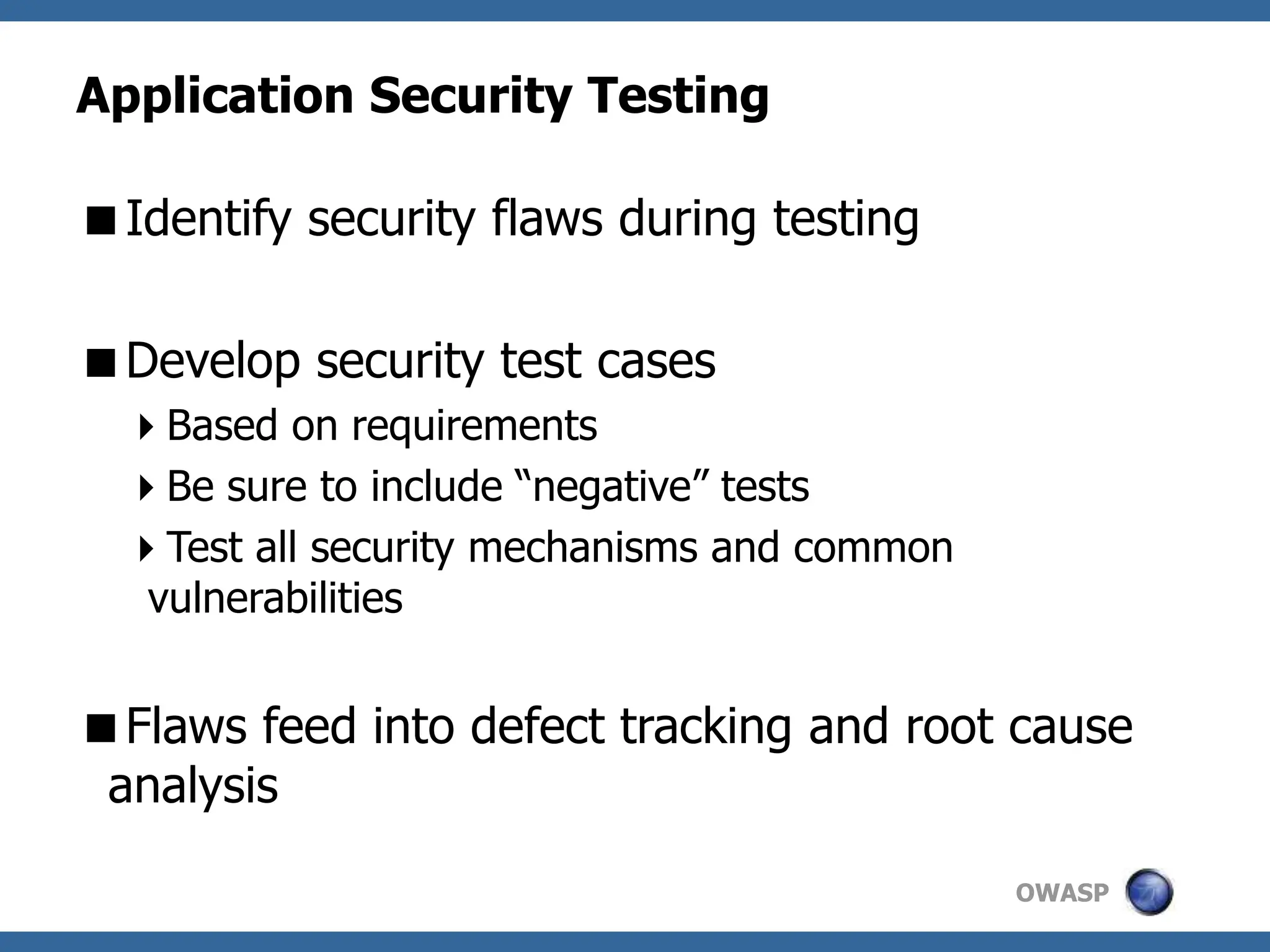 Integration into the Secure SDLC Process.ppt