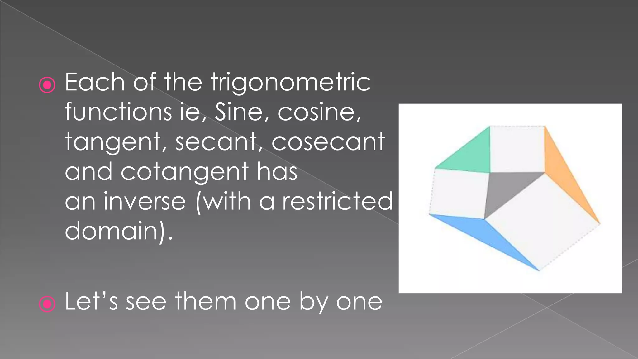 Integration involving inverse trigonometric functions | PPTX