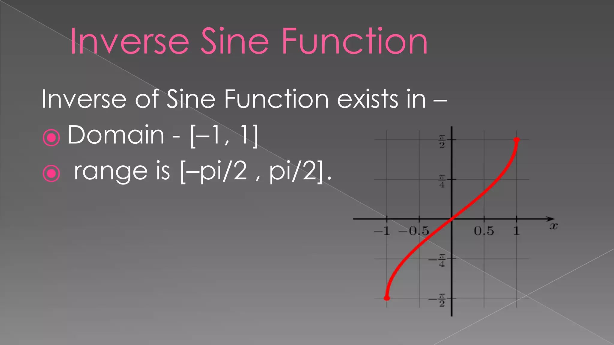 Integration Involving Inverse Trigonometric Functions Pptx Physics
