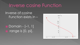 Integration involving inverse trigonometric functions | PPTX