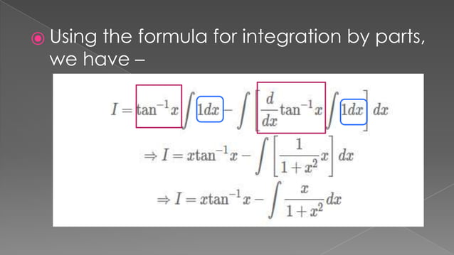 Integration involving inverse trigonometric functions | PPTX | Physics ...