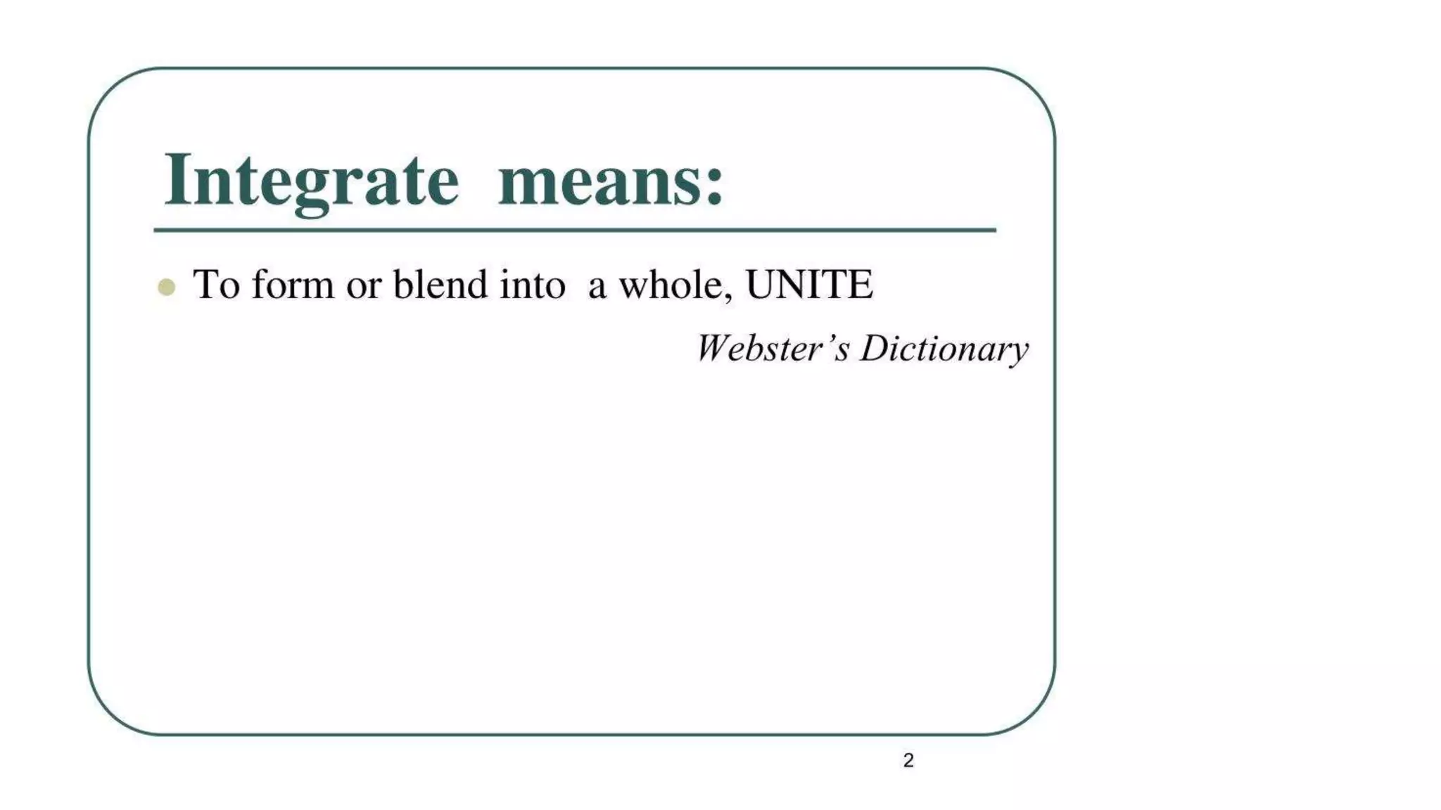 Integration ladder | PPTX