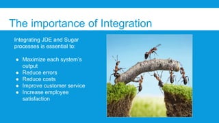 Integration Magic: SugarCRM and JD Edwards | PPTX