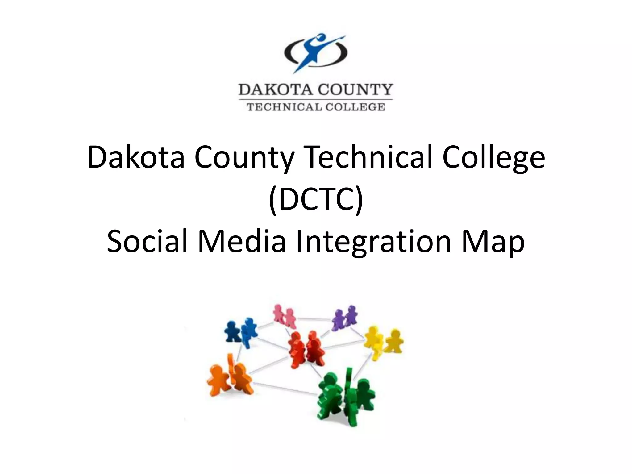 Integration map of DCTC Marketing and Sales Program social media ...