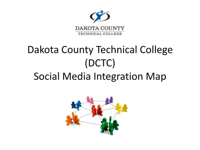 Integration map of DCTC Marketing and Sales Program social media ...