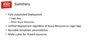 Logic Apps – Deployments | PPT