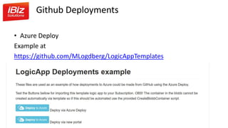 Logic Apps – Deployments | PPT