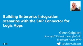 Building Enterprise Integration scenarios with the SAP Connector for Logic Apps | PPT