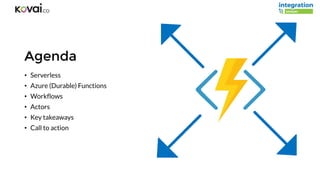 Integration-Monday-Stateful-Programming-Models-Serverless-Functions | PPT