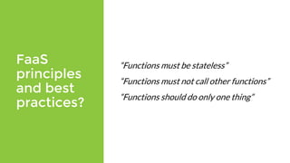 Integration-Monday-Stateful-Programming-Models-Serverless-Functions | PPT