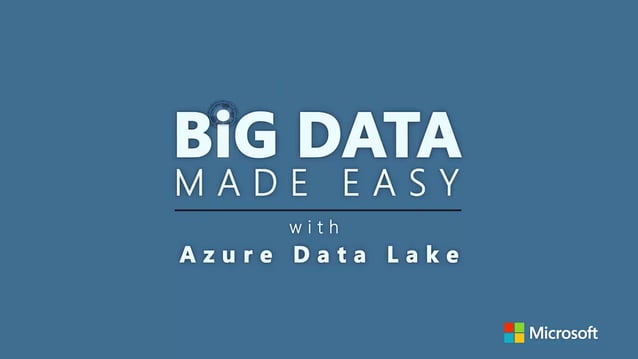 Analyzing StackExchange data with Azure Data Lake | PPT