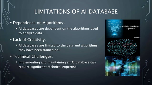 Integration of ai & dbms 2.pptx | Databases | Computer Software and ...