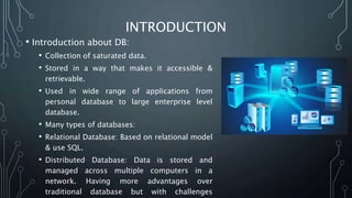 Integration of ai & dbms 2.pptx | Databases | Computer Software and Applications