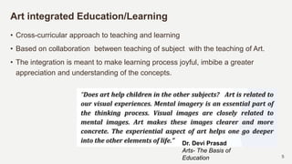 Art Integrated Learning: Indian Perspective | PPTX