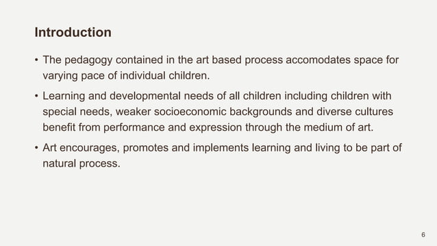 Art Integrated Learning: Indian Perspective | PPTX