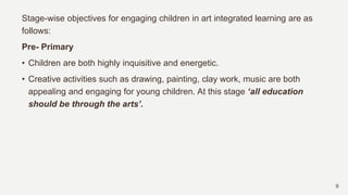 Art Integrated Learning: Indian Perspective | PPTX