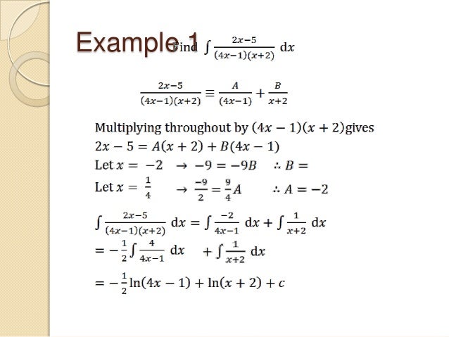 Integration of function on non standard form