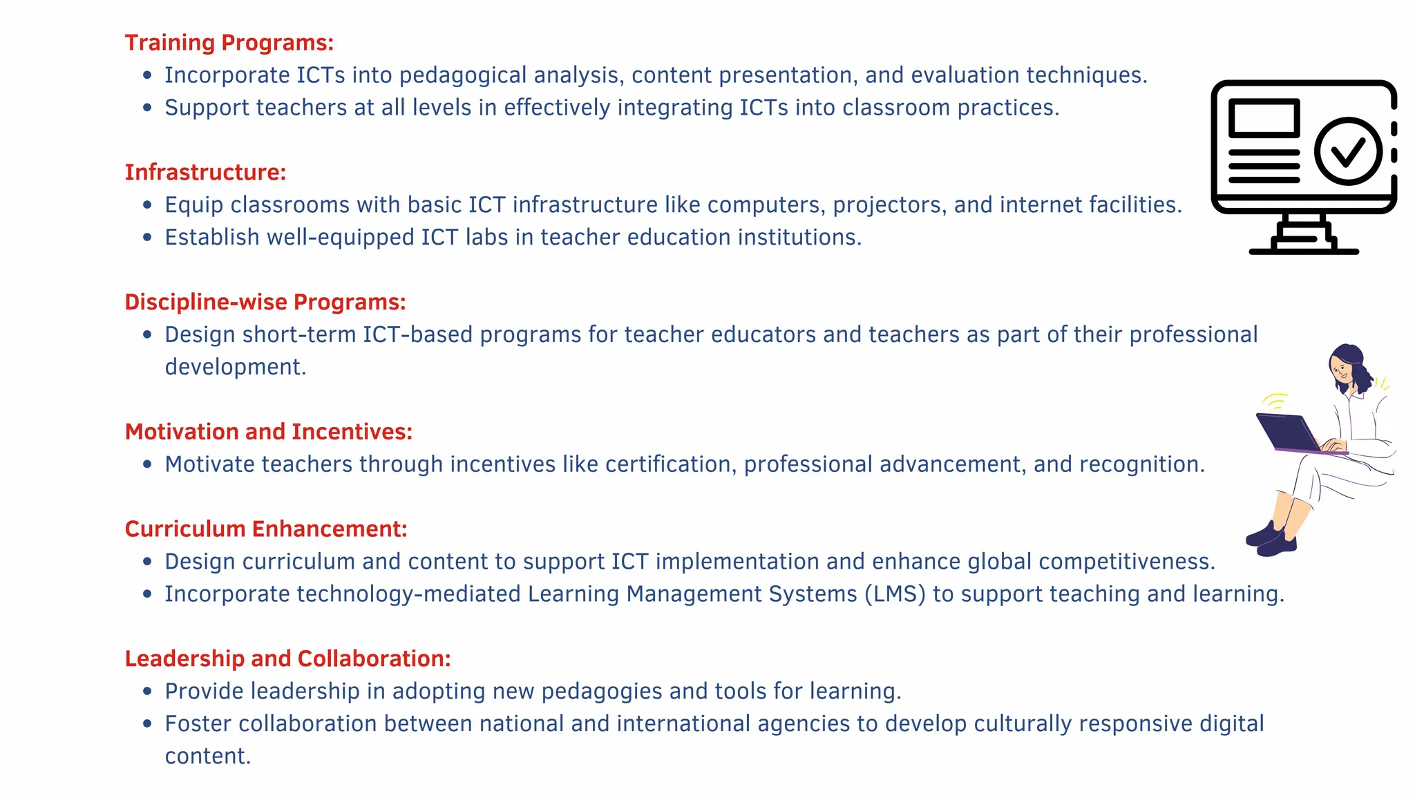 Integration of ICT in Teacher Education Classroom and Administration ...